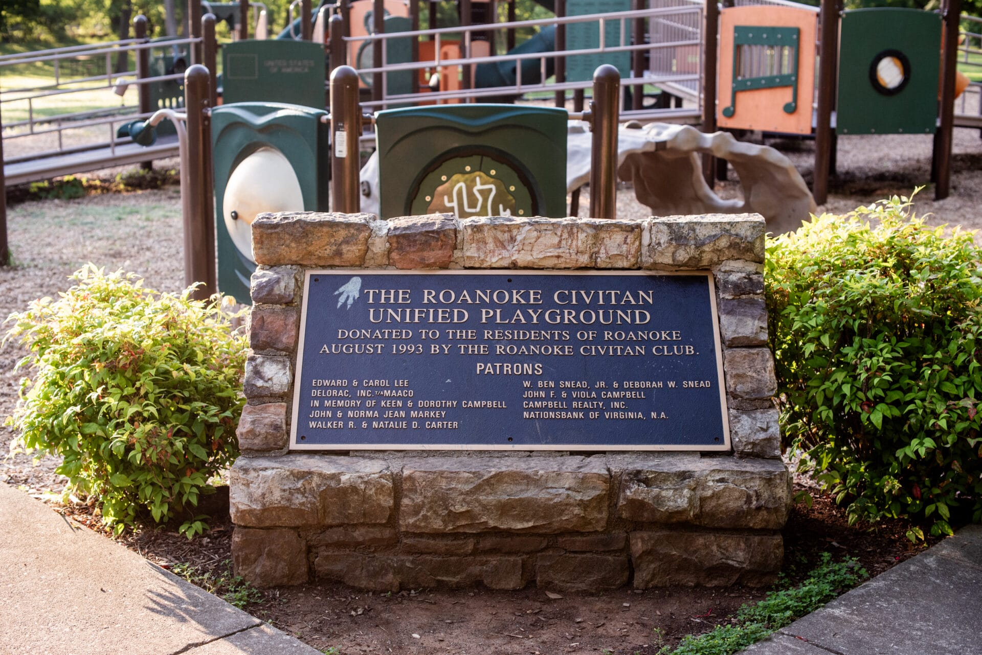 Smith Park in Roanoke